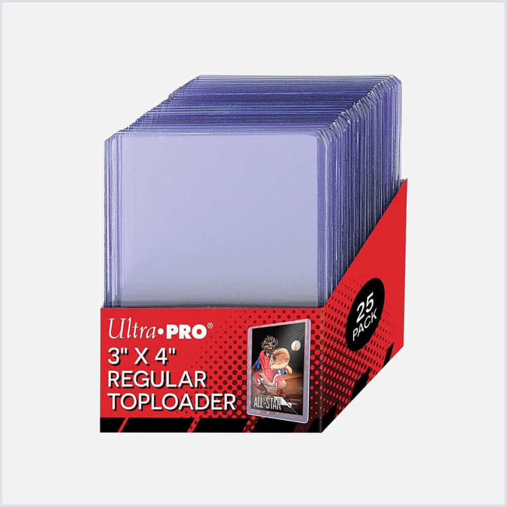 Ultra Pro Toploader 3x4 Clear Regular 25 Stück